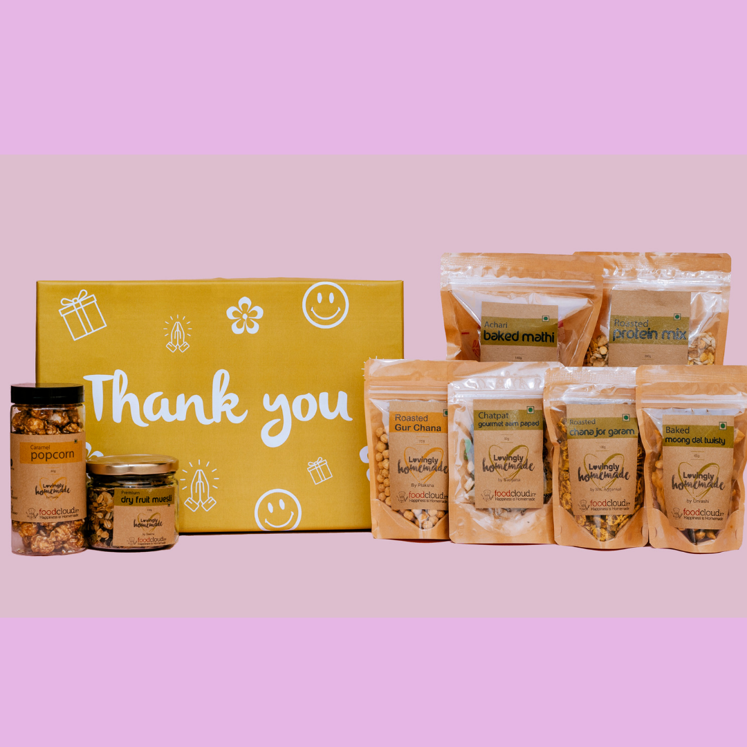 Gratitude Gift Treats Hamper (Pack of 8)